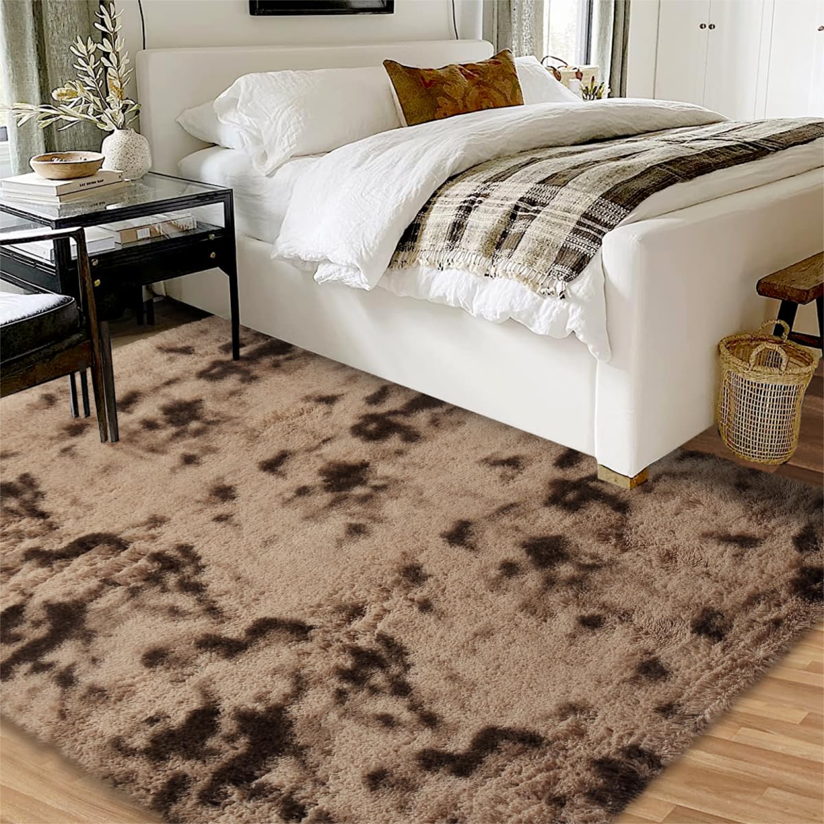 GAOMON 8x10 Area Rugs for Bedroom Plush Rug Fuzzy Rug Living Room Rugs