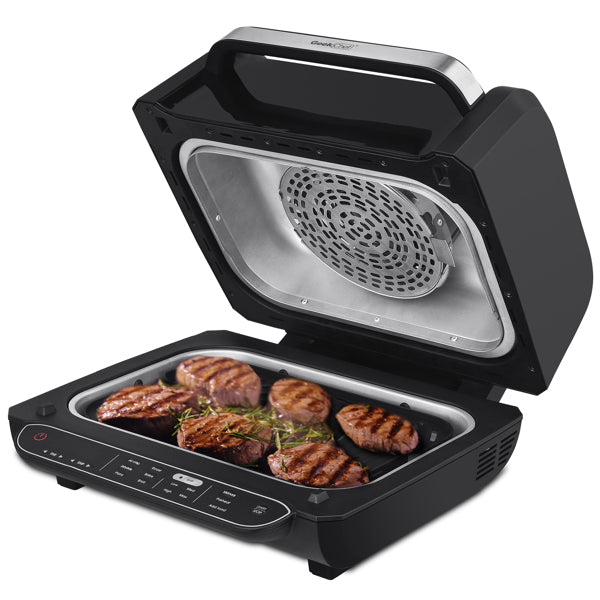GEEK CHEF Airocook Air Fryer Smart 7-in-1 Indoor Electric Grill Family