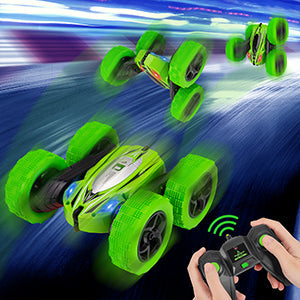 GAOMON Remote Control Car 1165A RC Stunt Car Toy 360 Rotating Vehicle